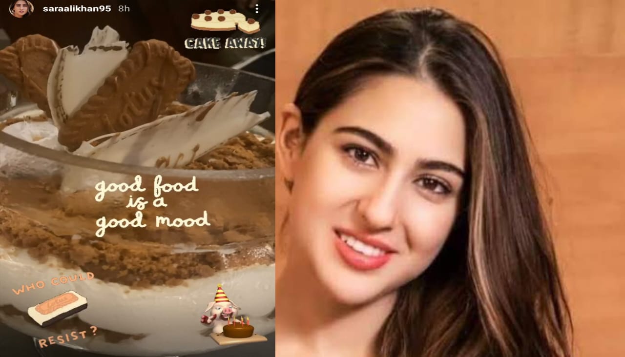 Yummy Delight: Sara Ali Khan tries her hand in baking cake, fans love it