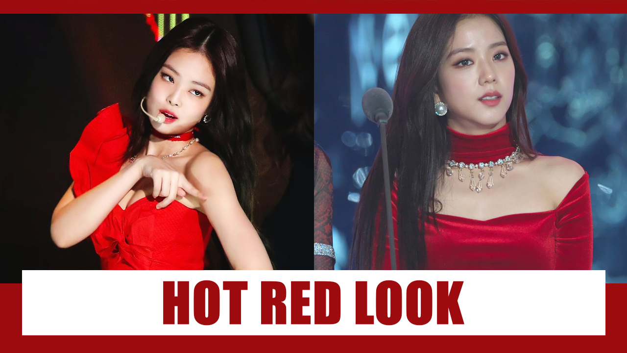 BLACKPINK’s Jennie and Jisoo; The Celebs In Hot RED Look