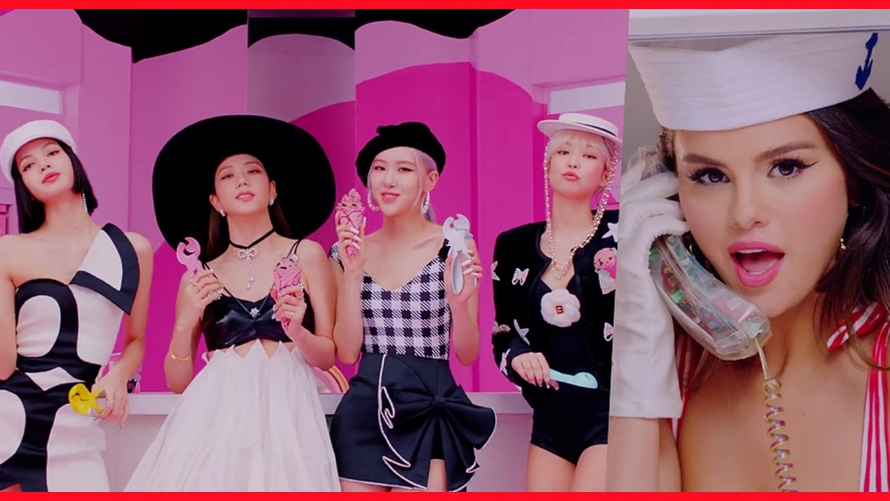 Blackpink And Selena Gomezs Best Looks In The Ice Cream Music Video | My XXX Hot Girl