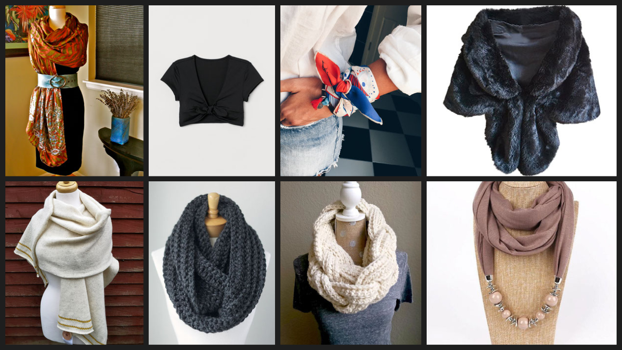10 Ways To Style A Scarf: Make Your Scarf Look Fashionable
