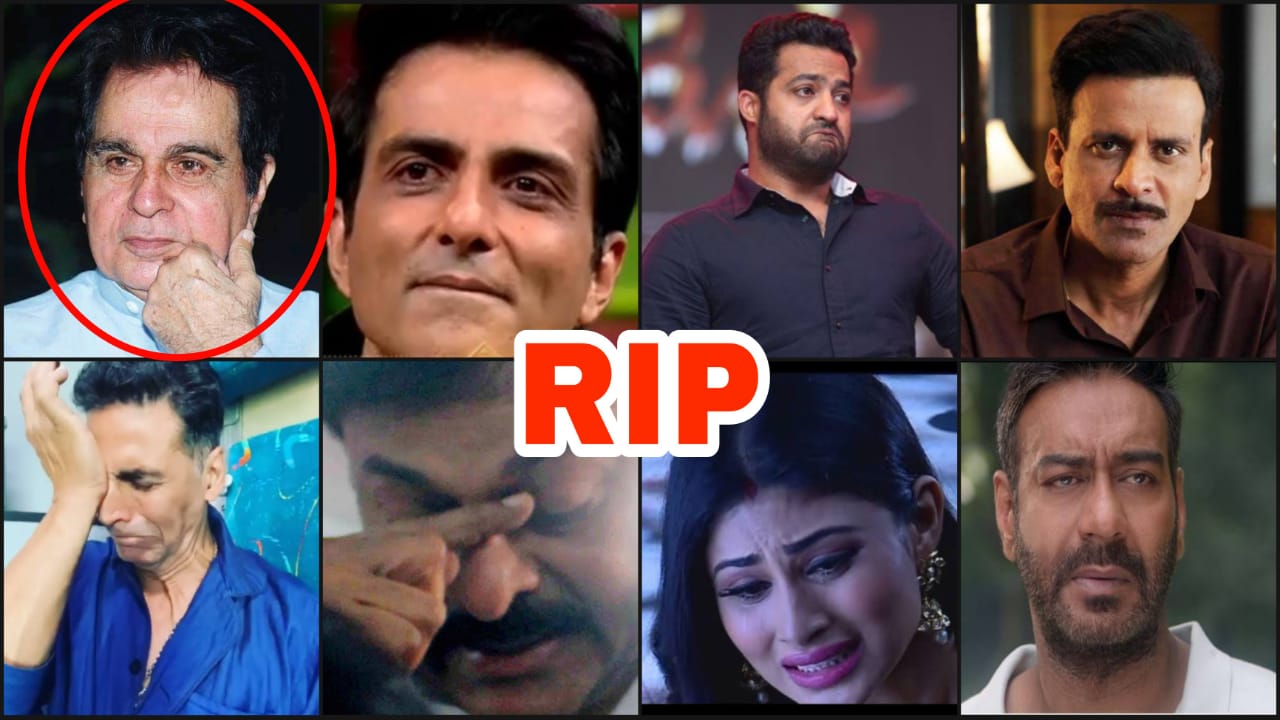 RIP Dilip Kumar: Akshay Kumar, Sonu Sood, Ajay Devgn, Manoj Bajpayee ...