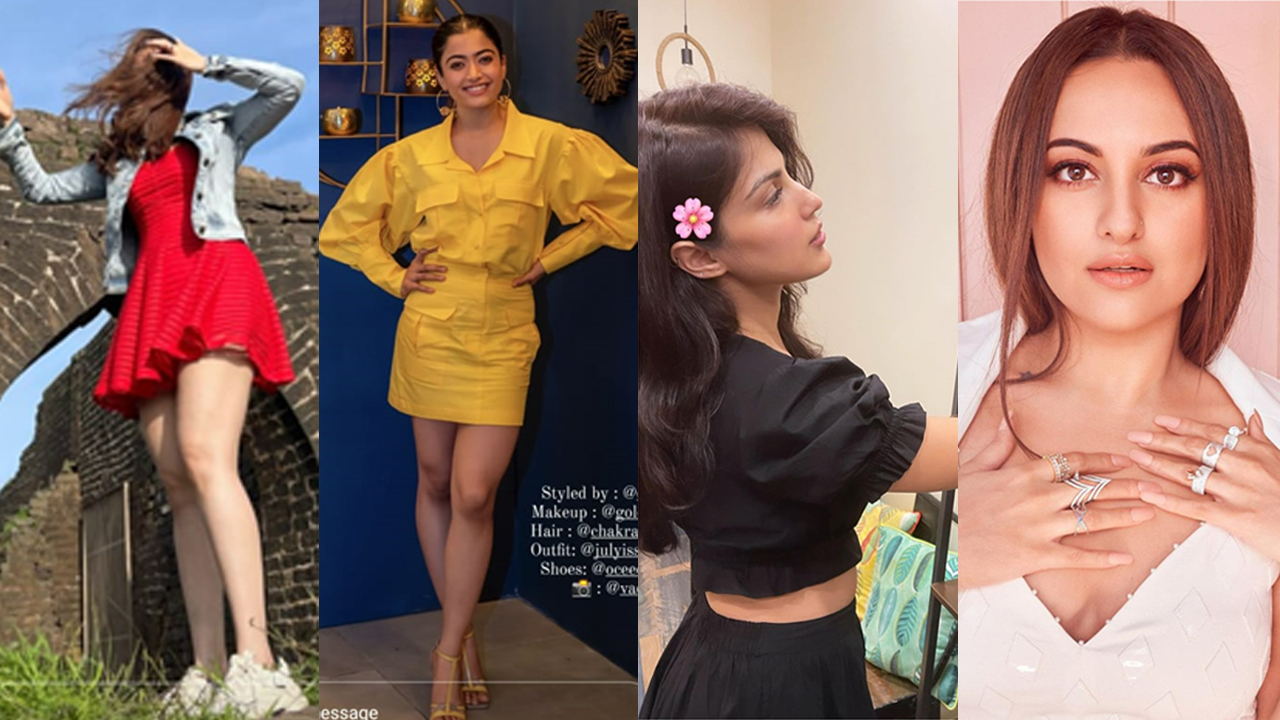 Rock the solid colour monotone vibe like Tamannaah Bhatia, Rashmika ...