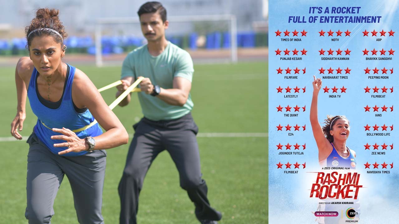 ZEE5 Original film ‘Rashmi Rocket’ breaks stereotypes and records ...