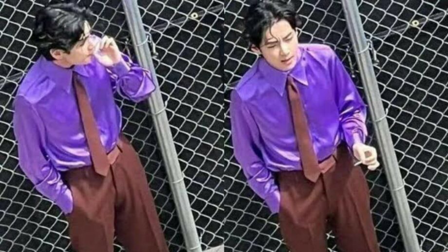 Caught On Camera: BTS member V spotted smoking at Grammy Awards 2022 ...