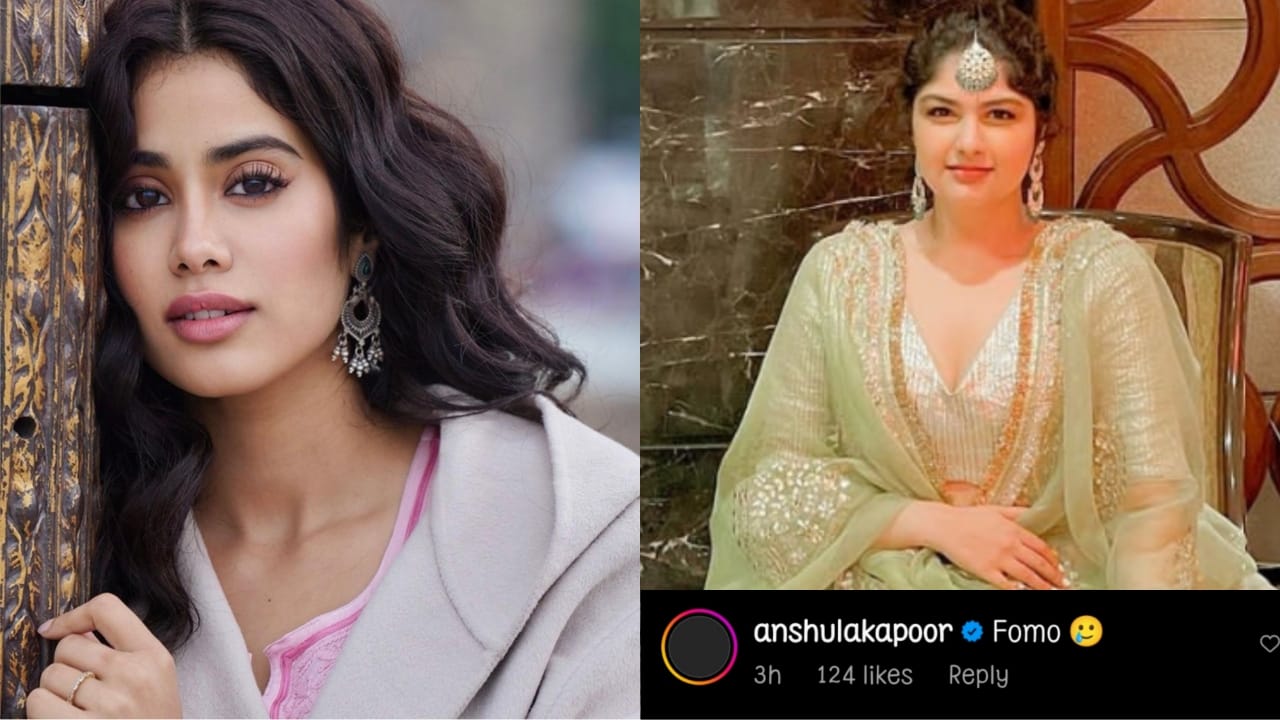 Janhvi Kapoor gives Anshula Kapoor a ‘FOMO’ moment, see what’s ... Janhvi Kapoor gives Anshula Kapoor a ‘FOMO’ moment, see what’s ...