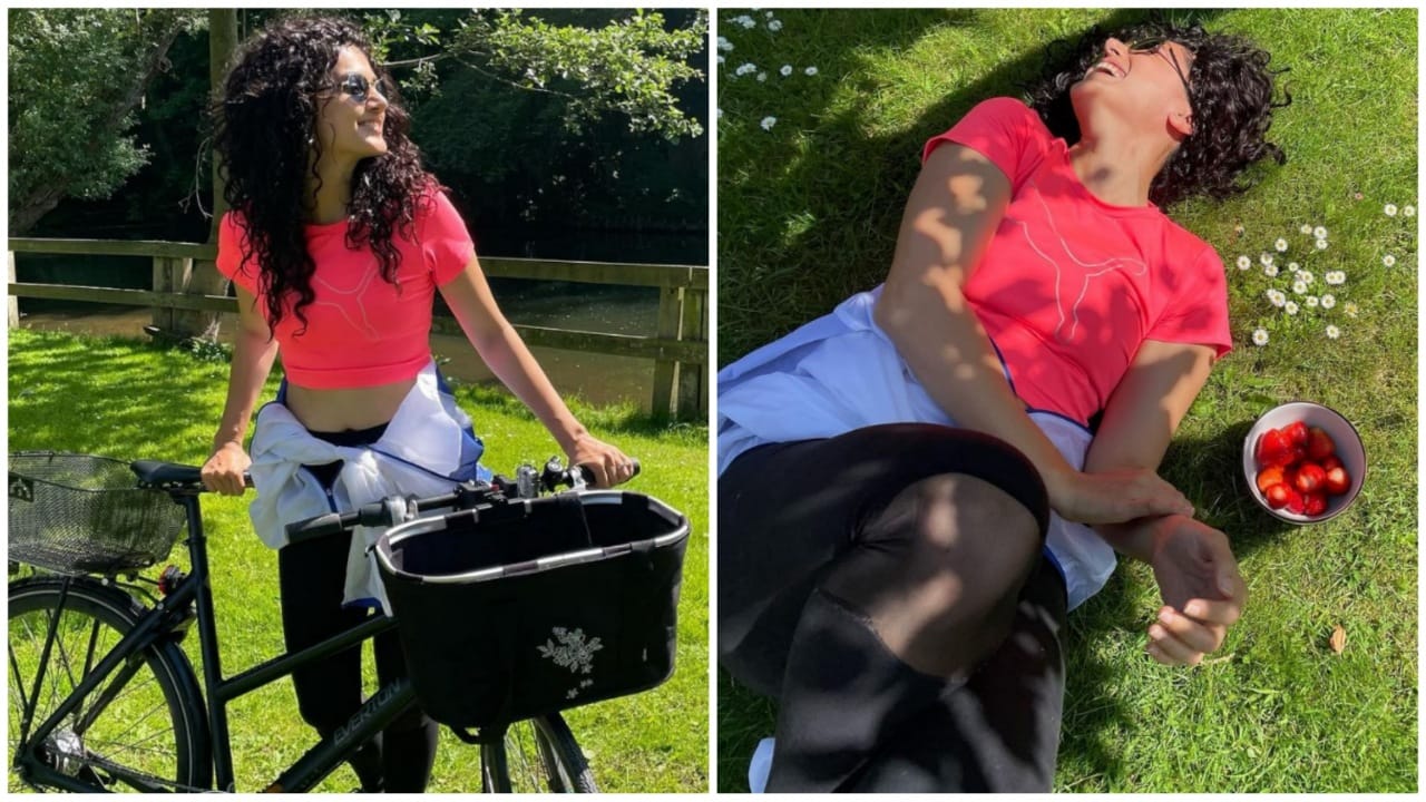 Taapsee Pannu’s perfect morning consists of ‘Flowers’ ‘strawberries ...