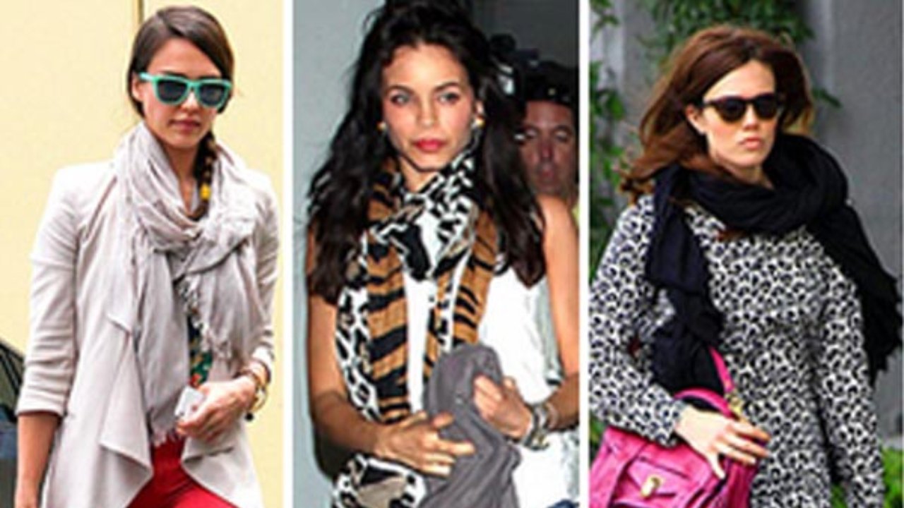 The Latest Scarf Fashions And How To Wear Them With Different Looks